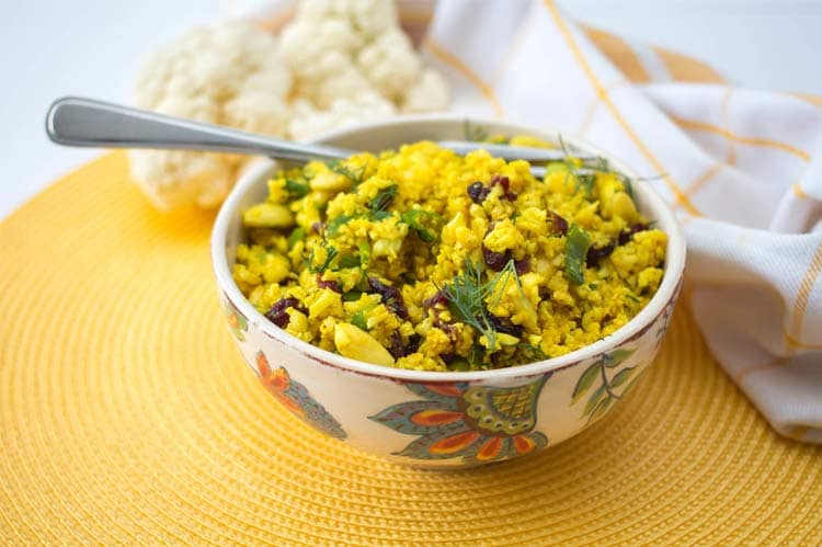 Cauliflower Fried Rice: A Tasty Low Carb Dinner Idea